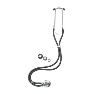 Cardinal Health Medical Stethoscope, Adult/Pediatric, Black