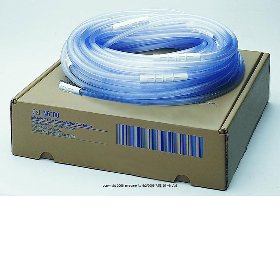 Medi Vac Clear Nonconductive Suction connecting Tube - Cardinal Heath