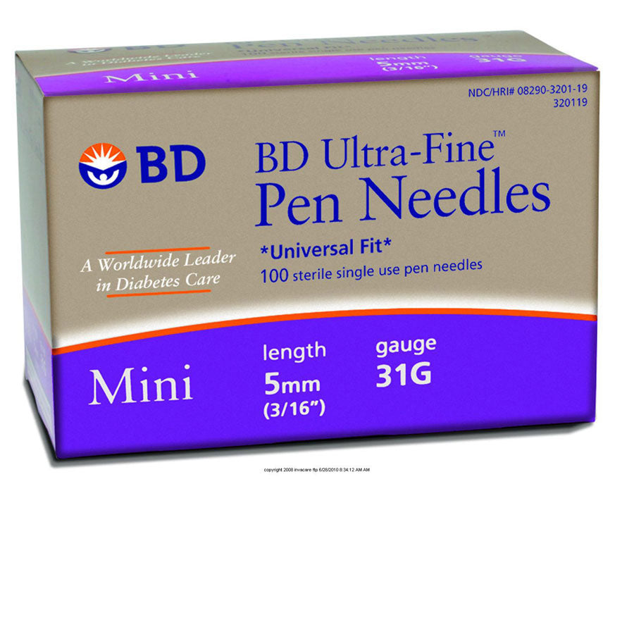 BD Ultra Fine Insulin Pen Needles - Becton Dickinson