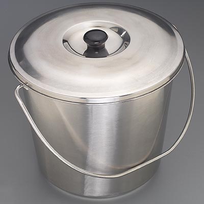 Hospital Bucket 11 5/8" x 9 1/4" - 10-1450 - Each - Surgical ...