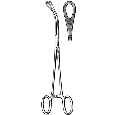 Peanut Sponge Forceps 8" - 22-9480 - Each - Surgical Instruments ...
