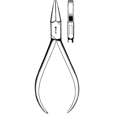 Square End Pliers 5 1/2" - 40-1778 - Each - Surgical Instruments ...
