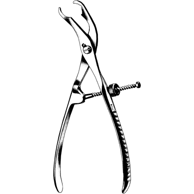 Self-Retaining Bone Holding Forceps 6" - 40-2590 - Each - Surgical ...