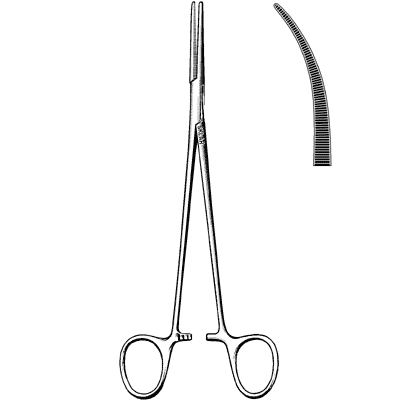 Heiss Forceps 8" - 55-2322 - Each - Surgical Instruments - Thoracic
