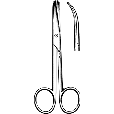 Enucleation Scissors 5" - 64-1150 - Each - Surgical Instruments ...