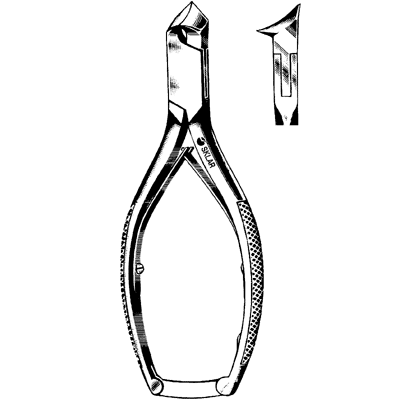 Nail Nipper 5 1/2" - 97-1155 - Each - Surgical Instruments - Podiatry