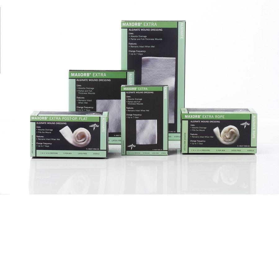 Dressing Rope Alginate Maxorb-Extra 12 - MSC7012EP - Medical Supply Group