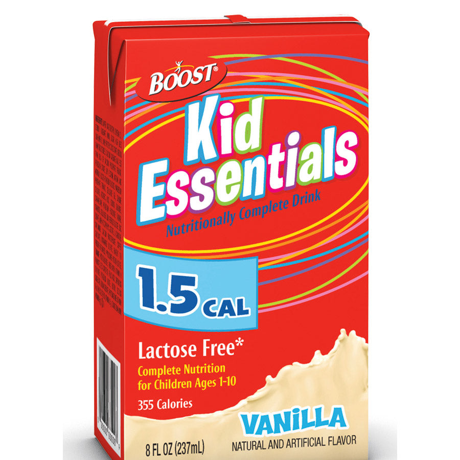 Nestle Supplement Boost Kid Essent 1.5 Van 8Oz - NCL335400 - Medical ...