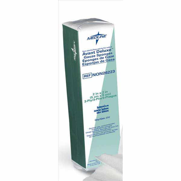 Medline Avant Deluxe Non-Sterile Gauze Sponges (NON26444) - Medical ...