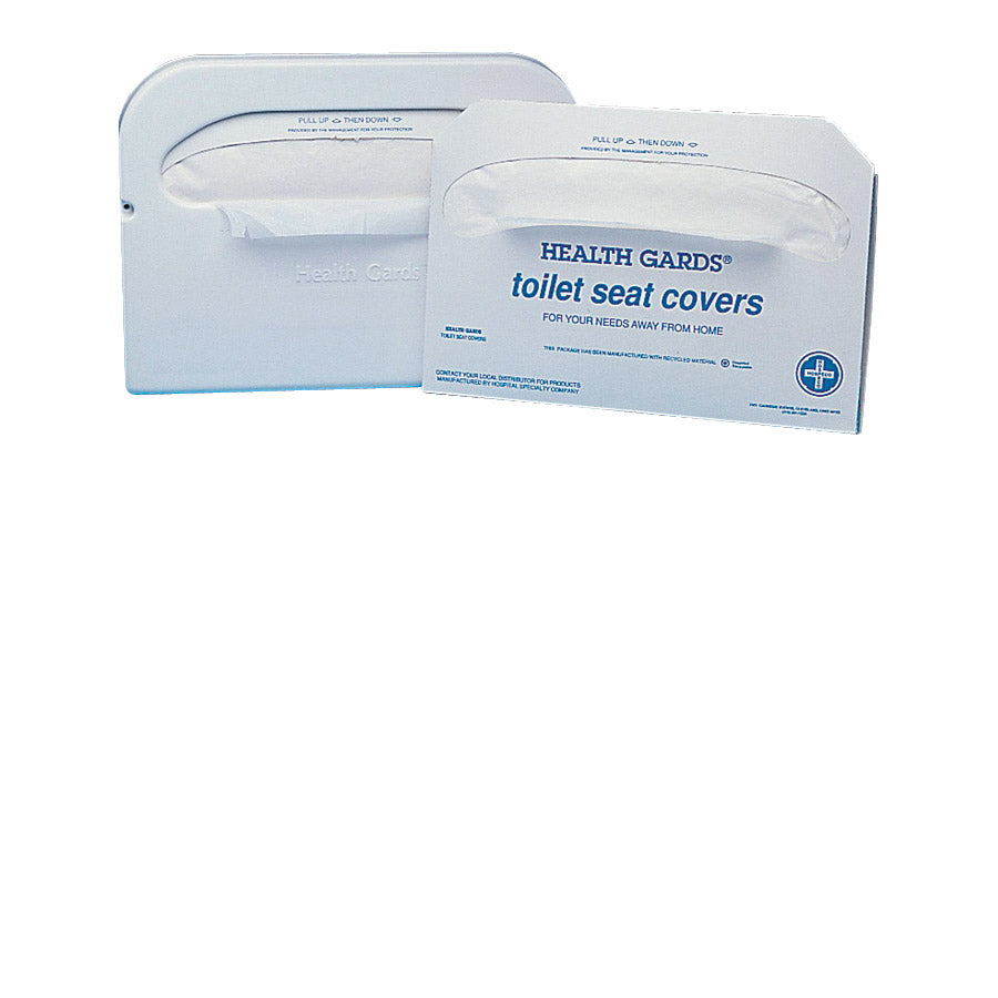 Dispenser Toilet Cover White Plastic - HSPHG12 - Medical Supply Group